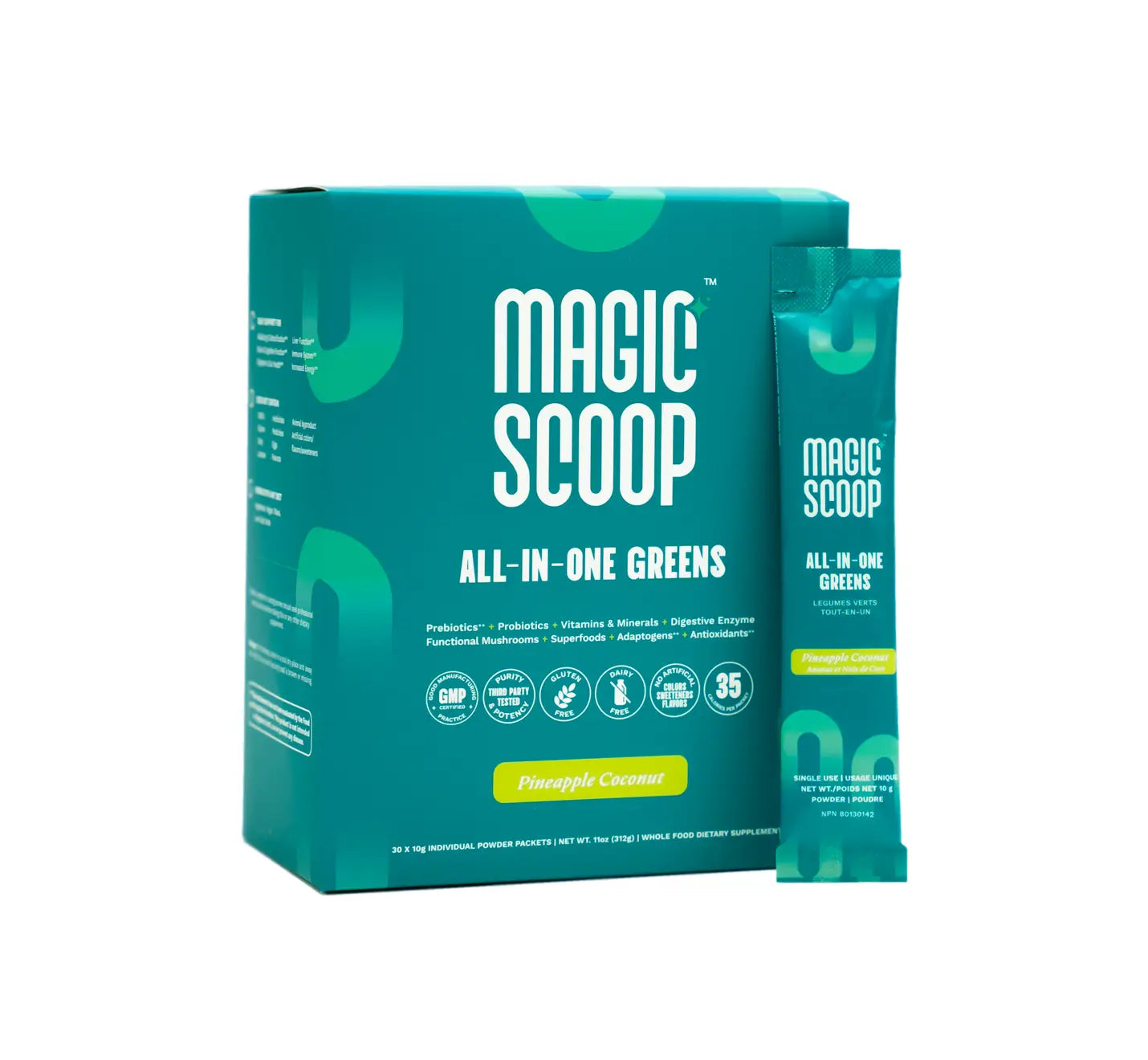 All-In-One Nutritional Greens - Stick Packs | Magic Scoop